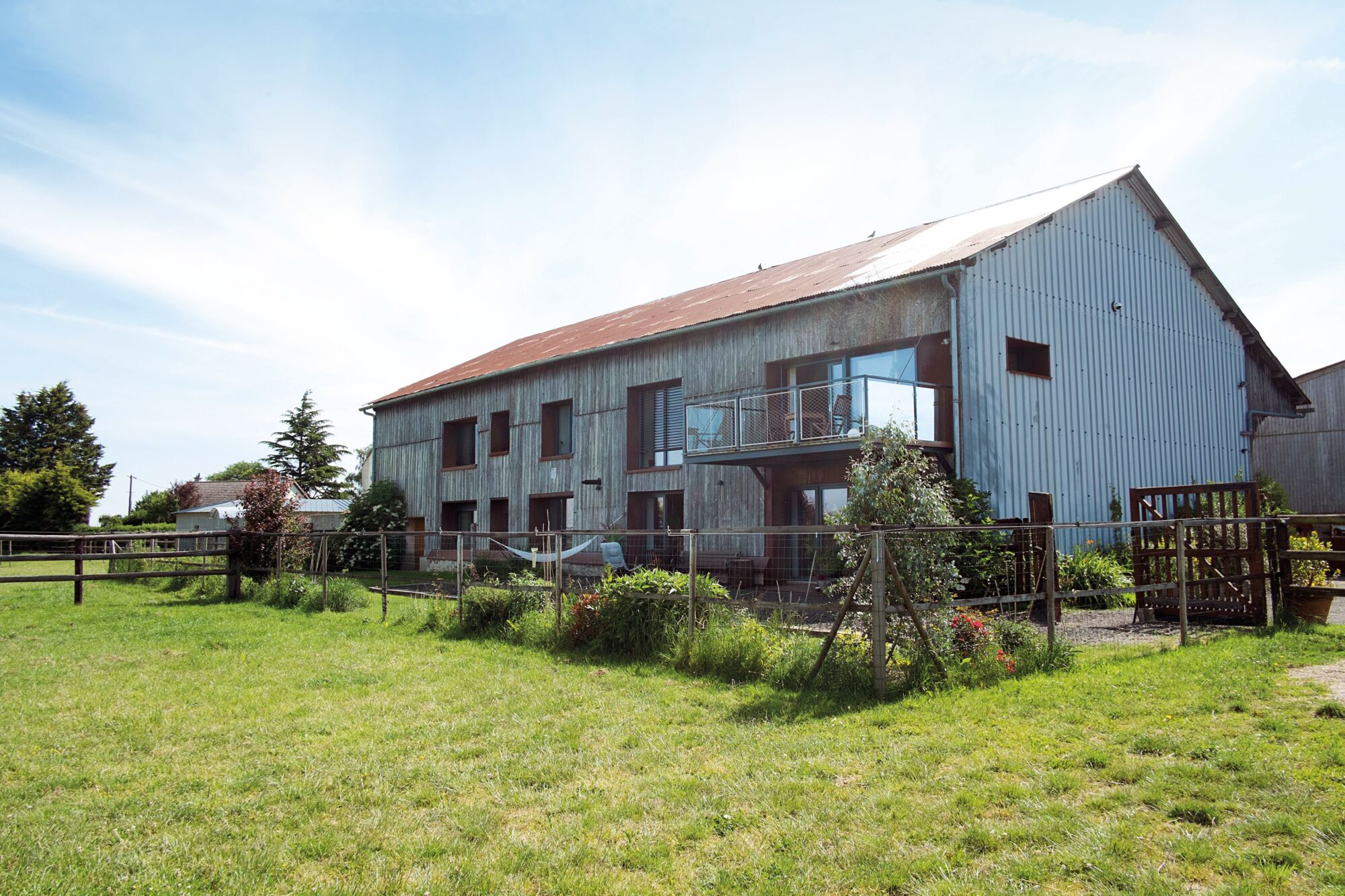 Une maison dans la grange